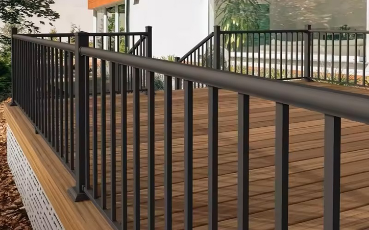 Aluminium Alloy Assemble Security Fence Modern Aluminum Fencing Panels ...