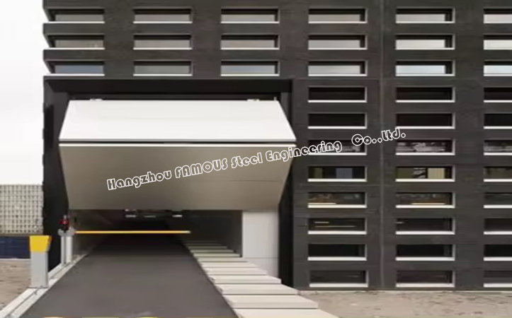 Stainless Steel Bi-Fold Garage Doors Metal Bifold Doors for Industrial ...