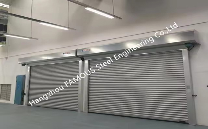 Electric Fire Rated Fast Rolling Shutter Doors Industry Interior Fire ...