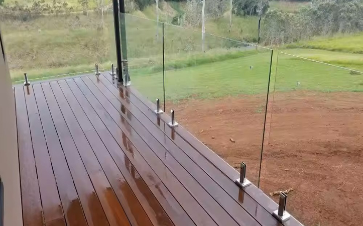 Stainless Steel Glass Railing Post Clamp Glass Spigots Clamp Pool Fence ...