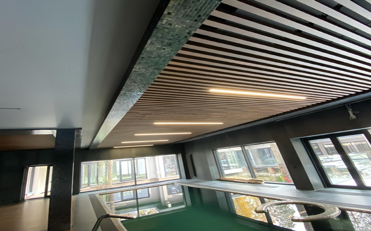 Aluminum Panel Ceiling Grill Aluminum Grill Swimming Pool Suspended ...