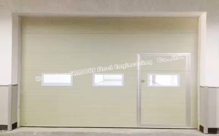 Industrial Sectional Garage Door Manufacturer With Pedestrian Door ...