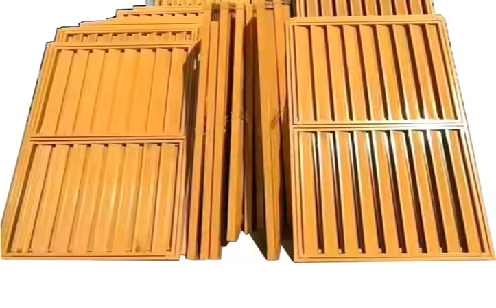 Customized Commercial Residential Buildings Aluminium Metal Louvers ...