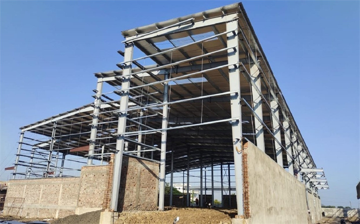 Pre-Engineering Light Structural Steel Frame System Industrial Steel Building - FASEC (Hangzhou ...