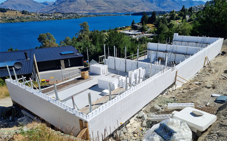 insulated concrete forms house ICF building house for Holiday villas ...