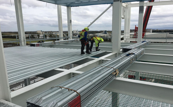 Galvanized Corrugated Steel Deck for Steel Structure Building - FASEC ...