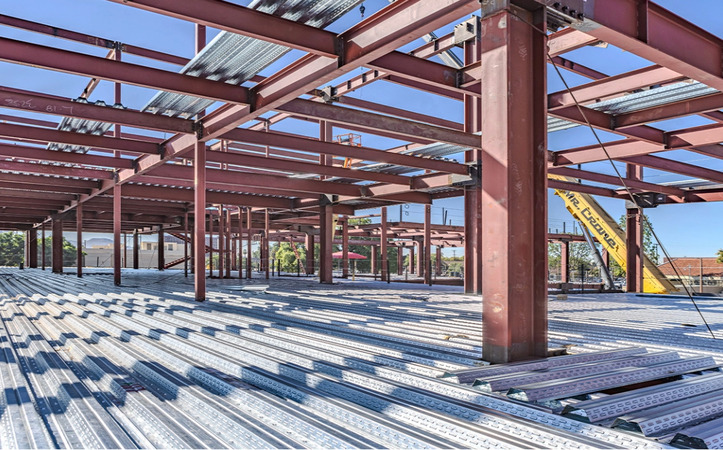 Galvanized Corrugated Steel Deck for Steel Structure Building - FASEC ...