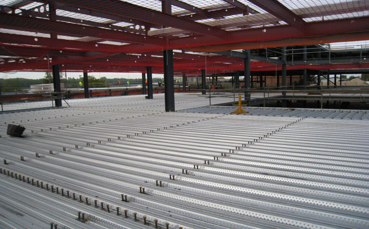 Galvanized Corrugated Steel Deck for Steel Structure Building - FASEC ...
