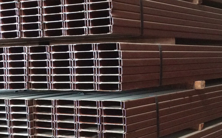 Cold formed aluminum c channel steel section sizes c purlins price ...
