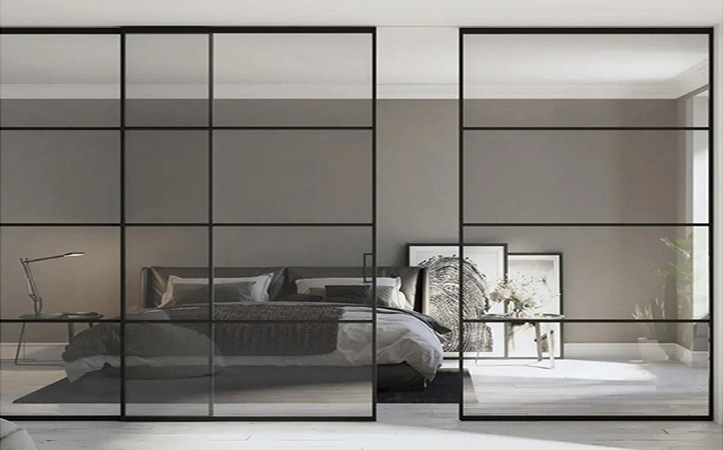 Fixed Glass Partition Glass Walls Glass Room Divider Tempered Glass ...